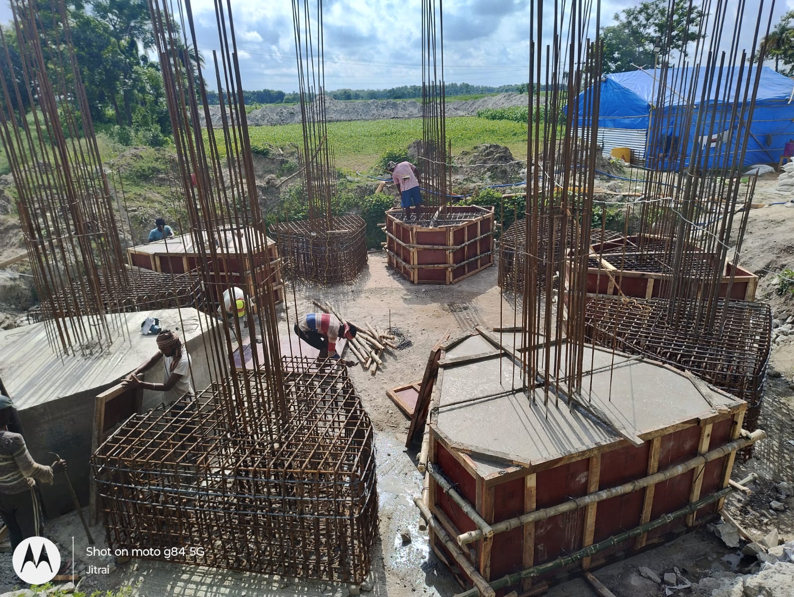 Pile cap casting – Umwelt Engineer